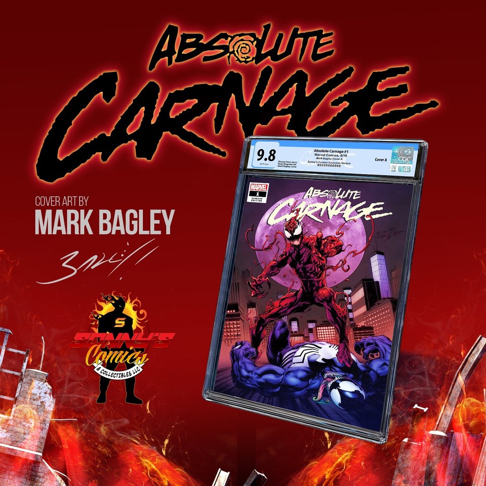 ABSOLUTE CARNAGE #1 NM MARK BAGLEY IN HAND | eBay