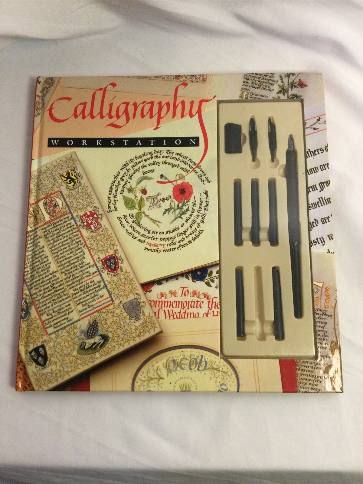 CALLIGRAPHY WORKSTATION book Manda Hanson | eBay