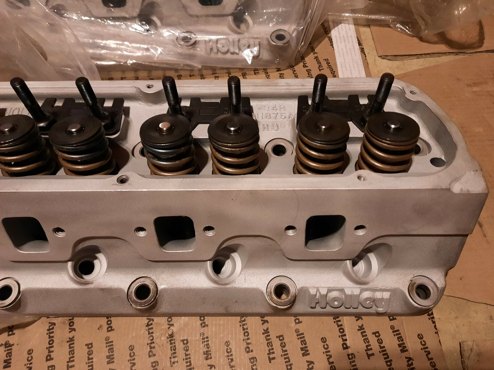 1987-1995 Ford Mustang 5.0L Holley Systemax Aluminum Heads & Rockers ...