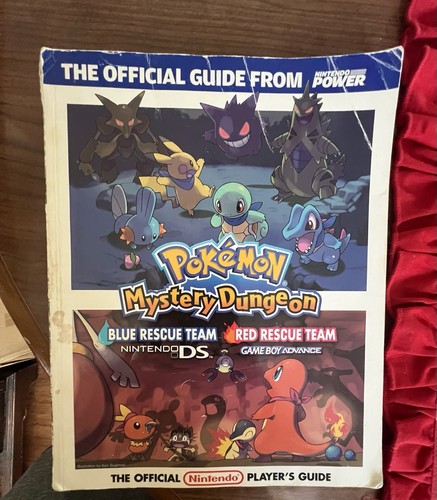 Pokemon Mystery Dungeon Blue/Red Rescue Team Nintendo DS GameBoy Guide ...