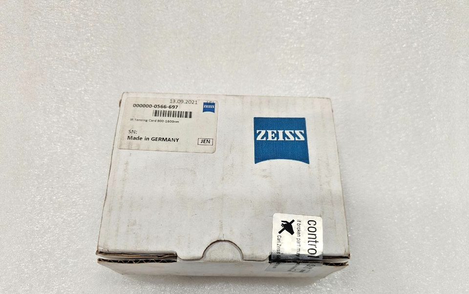 ZEISS APE BERLIN INFRARED IR SENSOR CARD 800-1600 nm NEW FREE SHIPPING ...
