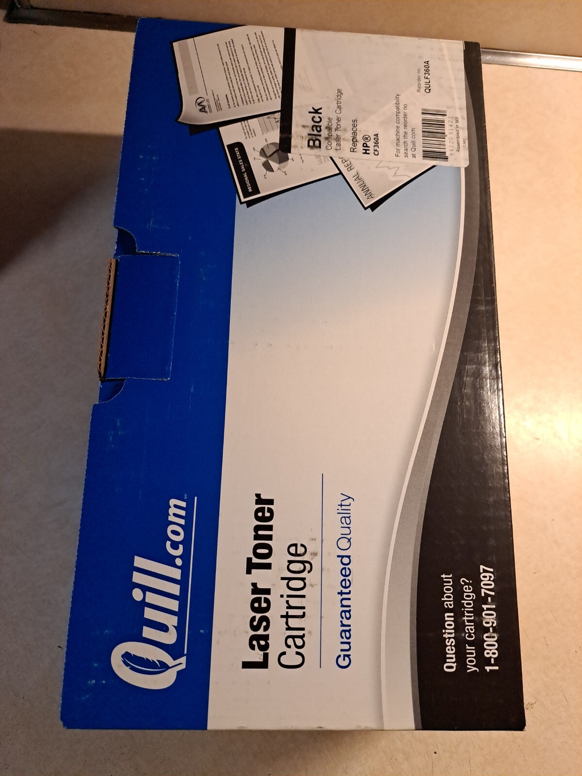 Quill Replacement CF360A (784220914230) Black High Yield Toner ...