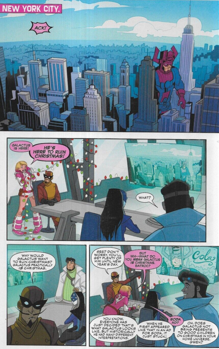 Gwenpool Comic 1 Holiday Special Merry Mix-Up Cover A Salva Espin First ...