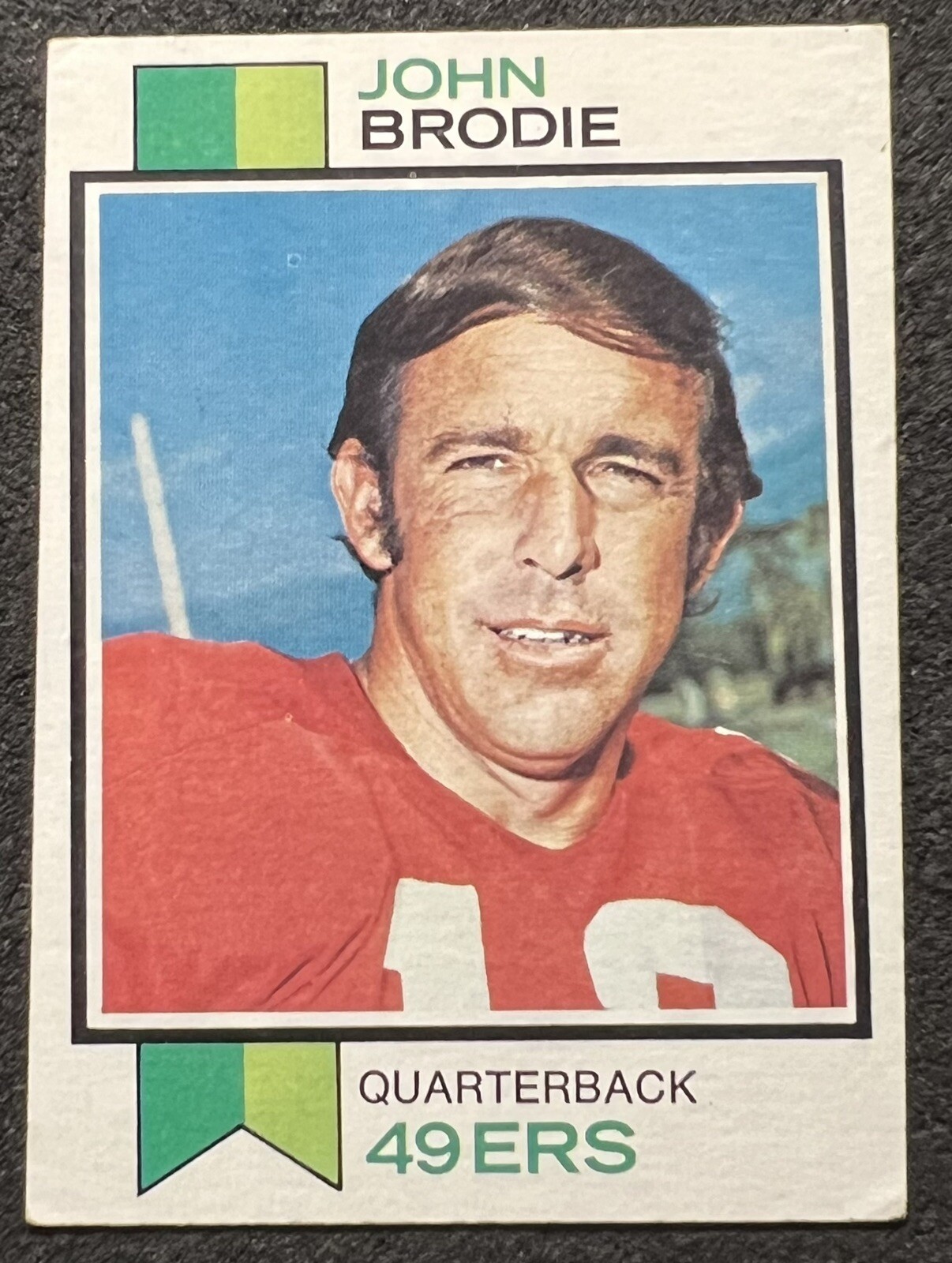 1973 TOPPS JOHN BRODIE (49ers) #45 VG | eBay