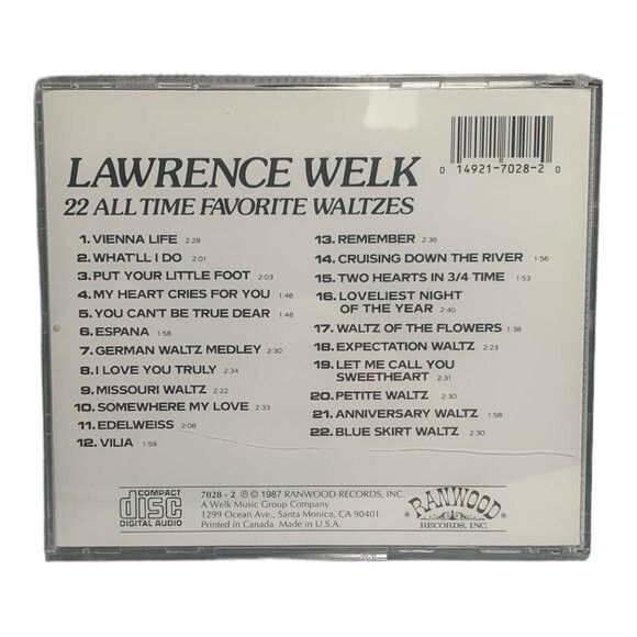 CD Lawrence Welk - 22 All Time Favorite Waltzes | eBay