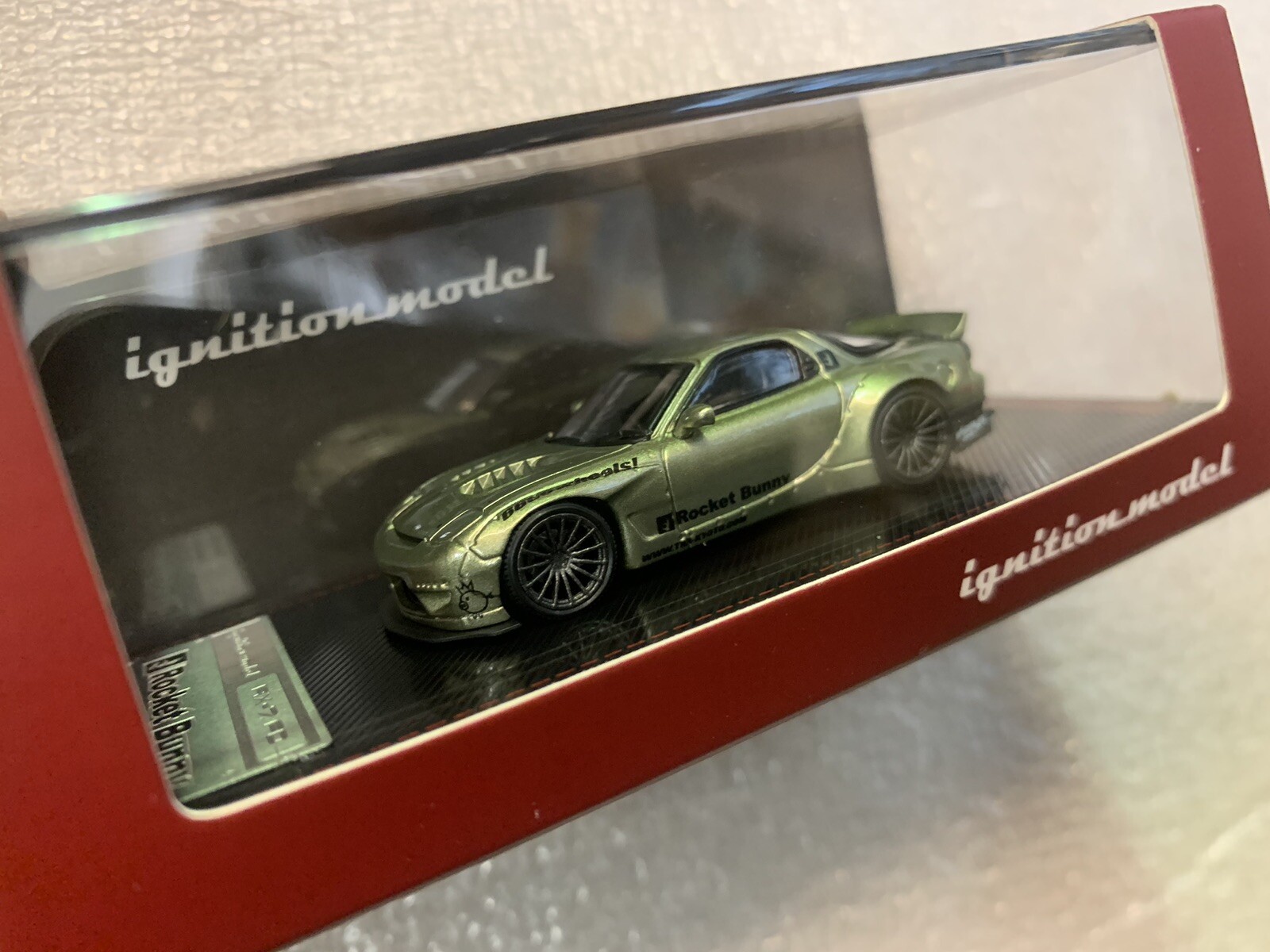Ignition Model Mazda Rocket Bunny RX-7 RX7 FD3S Green Metallic IG 1409 ...