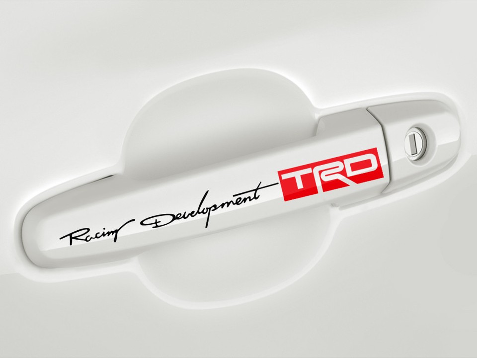 Racing-Development-TRD-Door-Handle-Decal-Sticker-Tacoma-Tundra-86-Camry ...