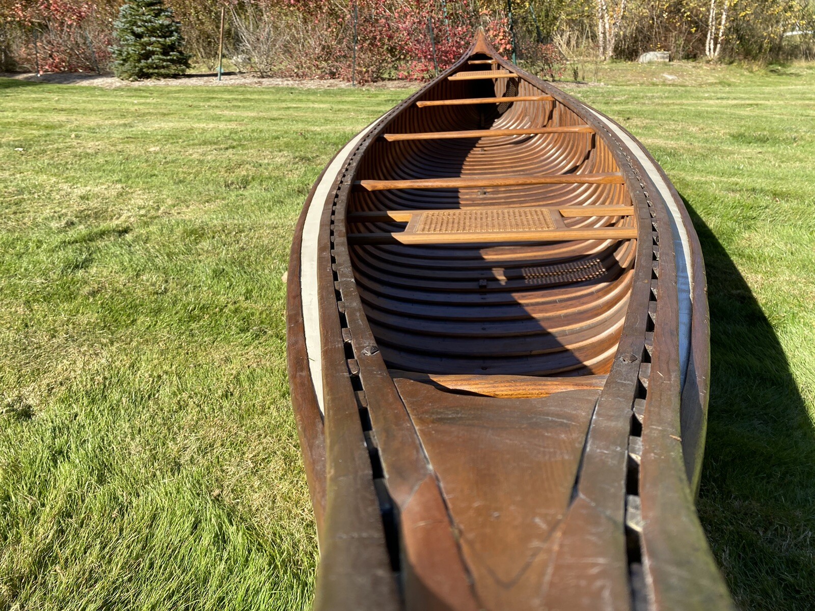 1946 Old Town Wood & Canvas Canoe (Beautiful) NY | eBay