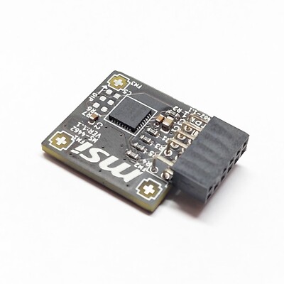 Trusted Platform Module MSI TPM2.0 SPI MS-4462 12 рin for MSI ...