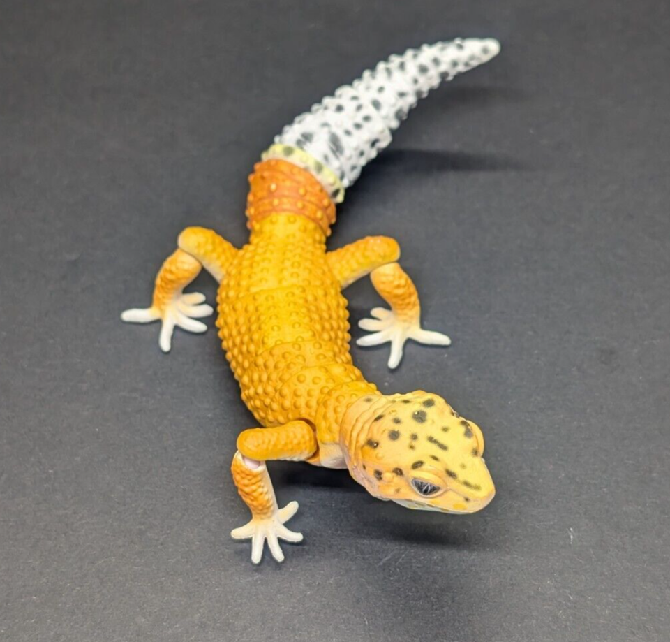 Bandai Gashapon Leopard Gecko 6.3in Realistic Figure Free Shipping from ...