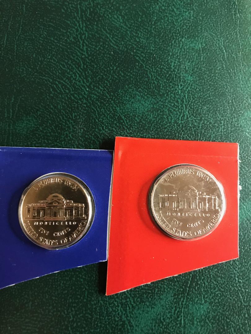 2011 P+ D UNCIRCULATED JEFFERSON NICKELS STILL IN MINT PLASTIC NICE L ...