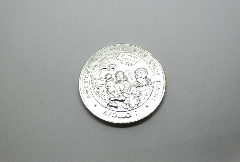 Apollo 7 Commemorative Coin Values Pics About Space Apollo 12 40th Ann