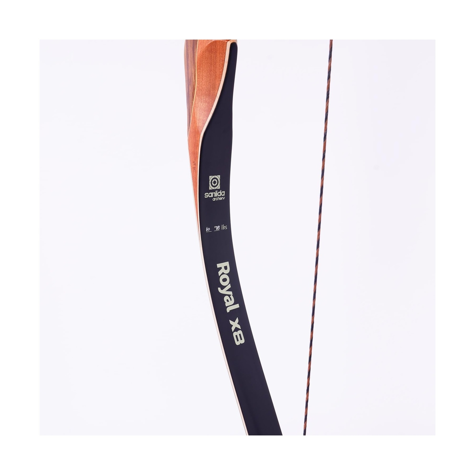 Sanlida Archery 60" Royal X8 One-Piece Bow Traditional Wooden Hunting ...