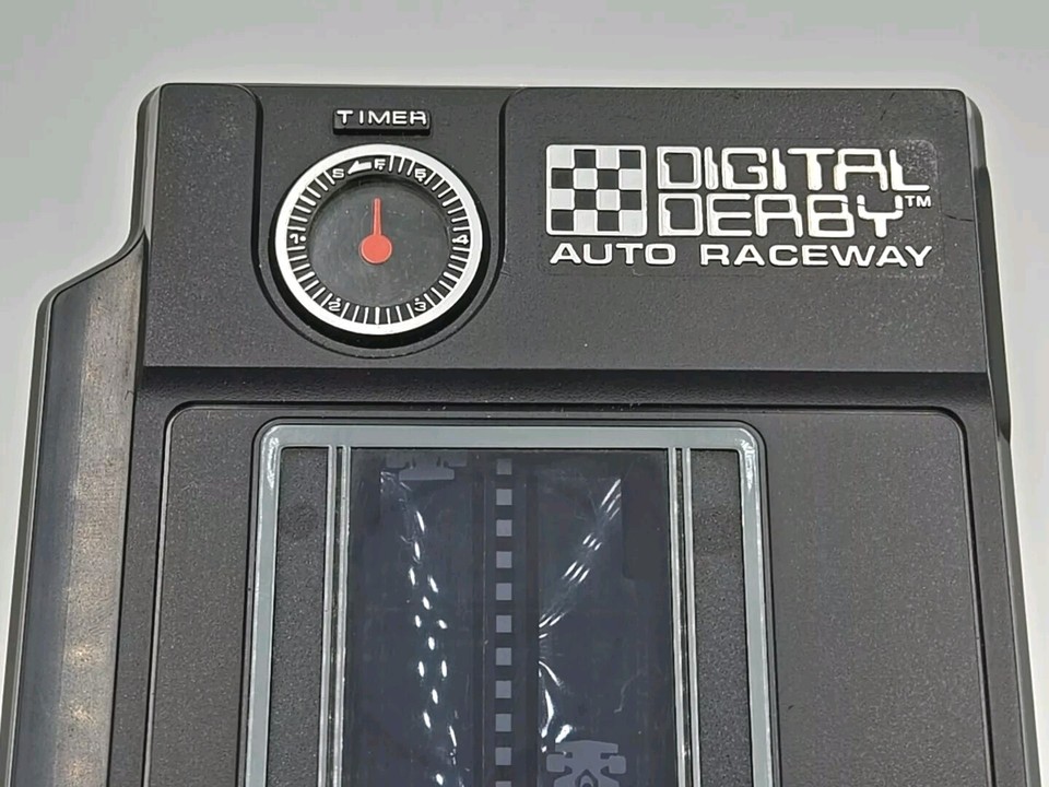 Tomy Digital Derby Auto Raceway Vintage 1978 Handheld Game Tested ...