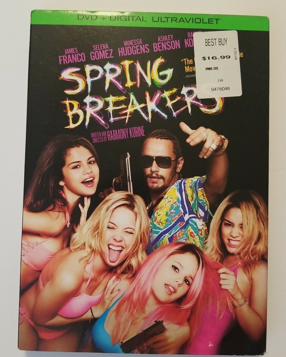 Spring Breakers Dvd Cover