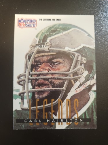 1991 Pro Set Carl Hairston #695 Philadelphia Eagles (k2) | eBay
