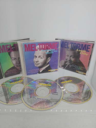 Mel Torme 3 cd collection Lot 1993 Round Midnight,Swinin' on the Moon ...