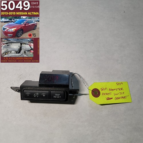 ⭐⭐OEM 2013-2015 NISSAN ALTIMA TRIP ODOMETER SWITCH GENUINE⭐⭐ | eBay