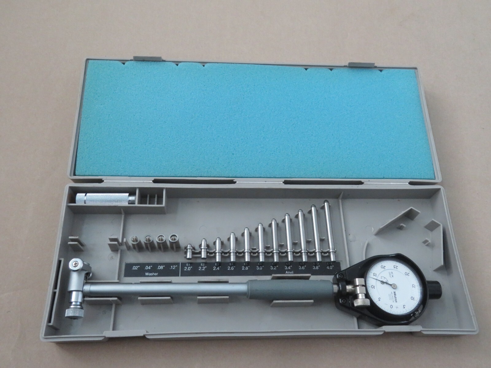 Exc. Mitutoyo 511-162 Dial Bore Gauge 2-6" Range .0005" Resolution | eBay