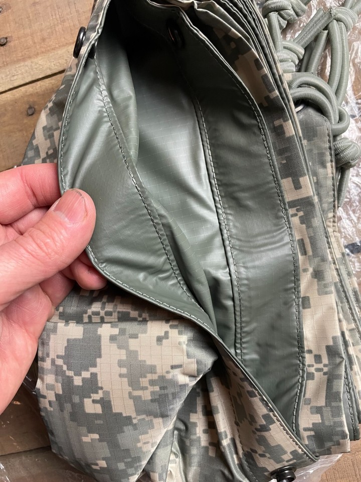 USGI Military Reversible Field Tarp ACU 90 x 80 Ground Tarpaulin ...