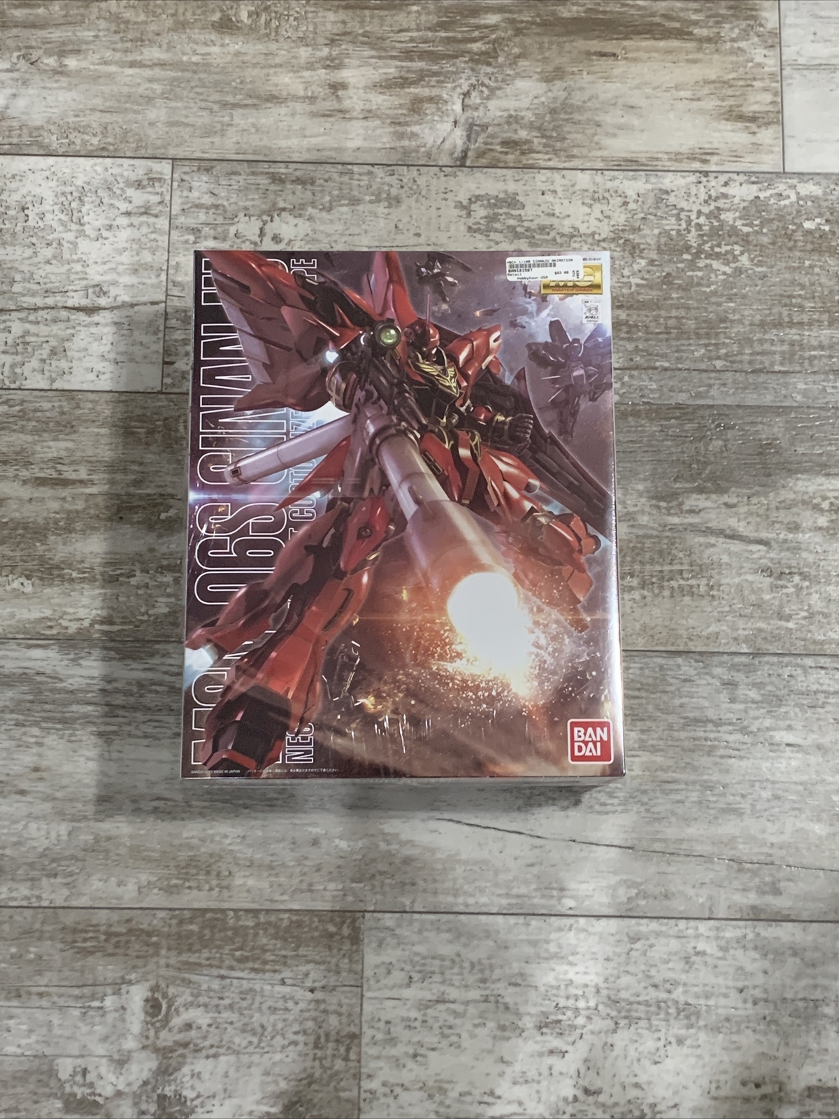 MG MSN-06S SINANJU - Mobile Suit Gundam Unicorn - 1/100 Scale Model Kit ...