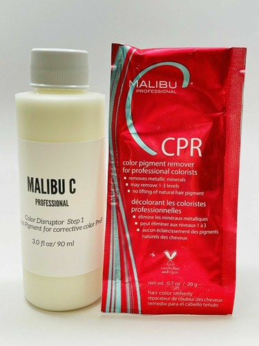 CPR Malibu Professional Color Off and Hair Color Remover 3 Piece Kit | eBay