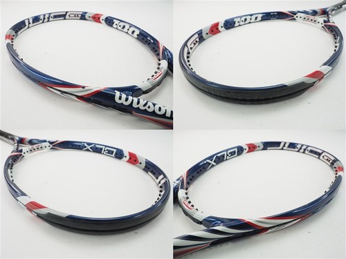 Wilson Juice 100 2013 Model With Some Grommet Cracks G1 Tennis Racket ...