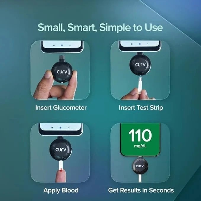 Blood Testing 100 Glucose Test Strips & 100 Lancets For Glucometer ...