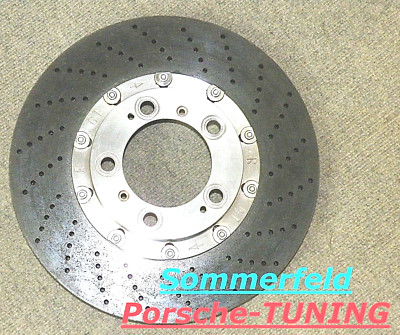Porsche 996 GT3 PCCB Keramik Bremsscheibe brake disc 99635103292 VR 350 ...