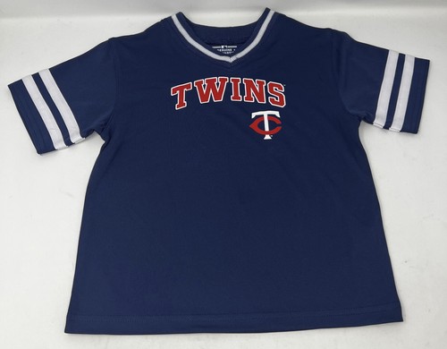 MINNESOTA TWINS BASEBALL Licensed Merch TODDLER V-NECK SHIRT BLUE 3T ...