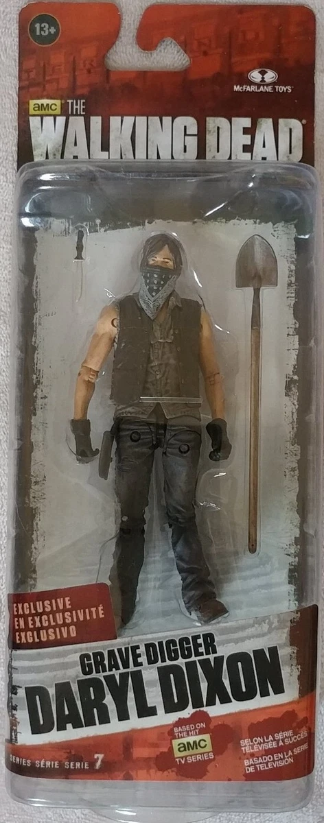 The Walking Dead DARYL DIXON GRAVE DIGGER Series Mcfarlane