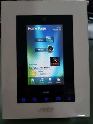 RTI RX3 Touch Panel Wandmontage weiss | eBay