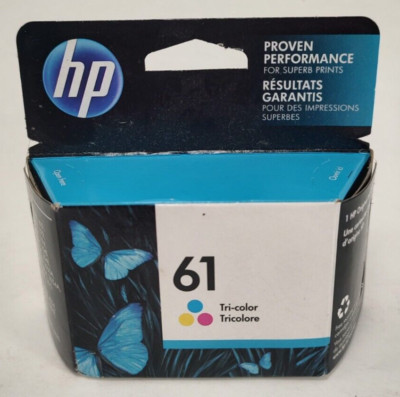 HP #61 Color Ink Cartridge 61 CH562WN NEW GENUINE | eBay