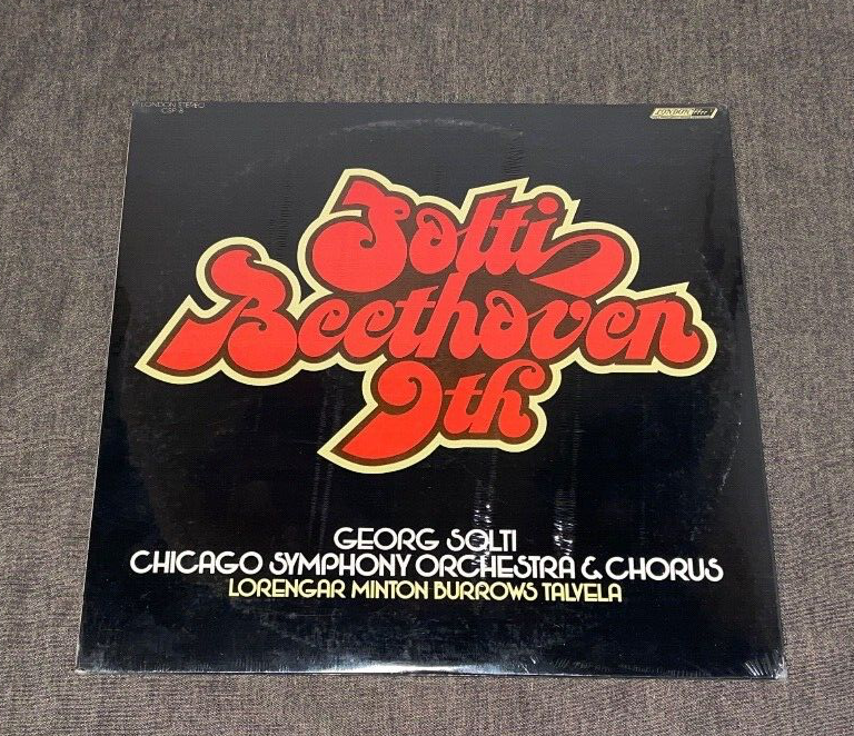 SEALED London CSP-8 ed1 2LP Solti, CSO & Chorus: Beethoven: Symphony no ...