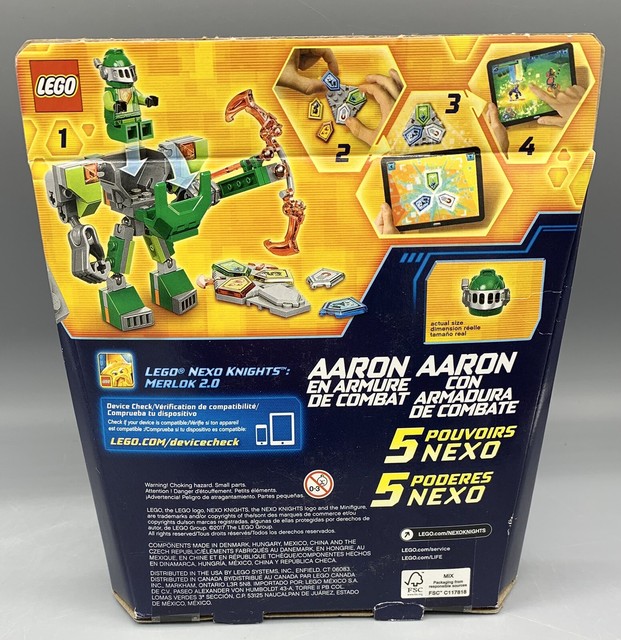 LEGO NEXO KNIGHTS: Battle Suit Aaron (70364) for sale online | eBay