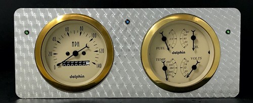 1940 1941 1942 1943 1944 1945 1946 1947 Ford Truck 2 Gauge Dash Engine ...