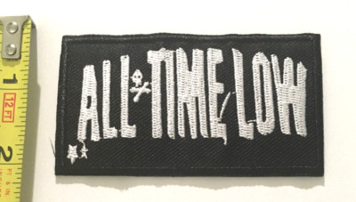 All Time Low Patch Iron On Sew Rock Metal Music Memorabilia Gift | eBay