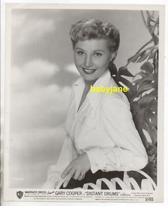MARI ALDON ORIGINAL 8X10 PHOTO LOVELY PORTRAIT 1951 DISTANT DRUMS | eBay