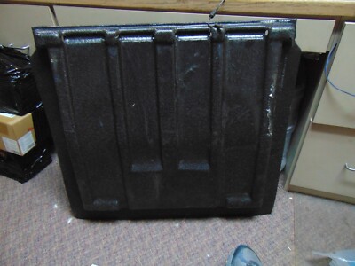 50 count Dumpster Lids carting 31"X28.5" HINGE 29" BLACK plastic can ...
