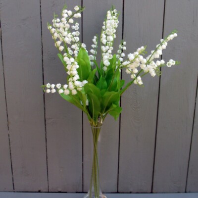 Artificial Lily of the Valley Flowers - 6 Long Stems | eBay UK