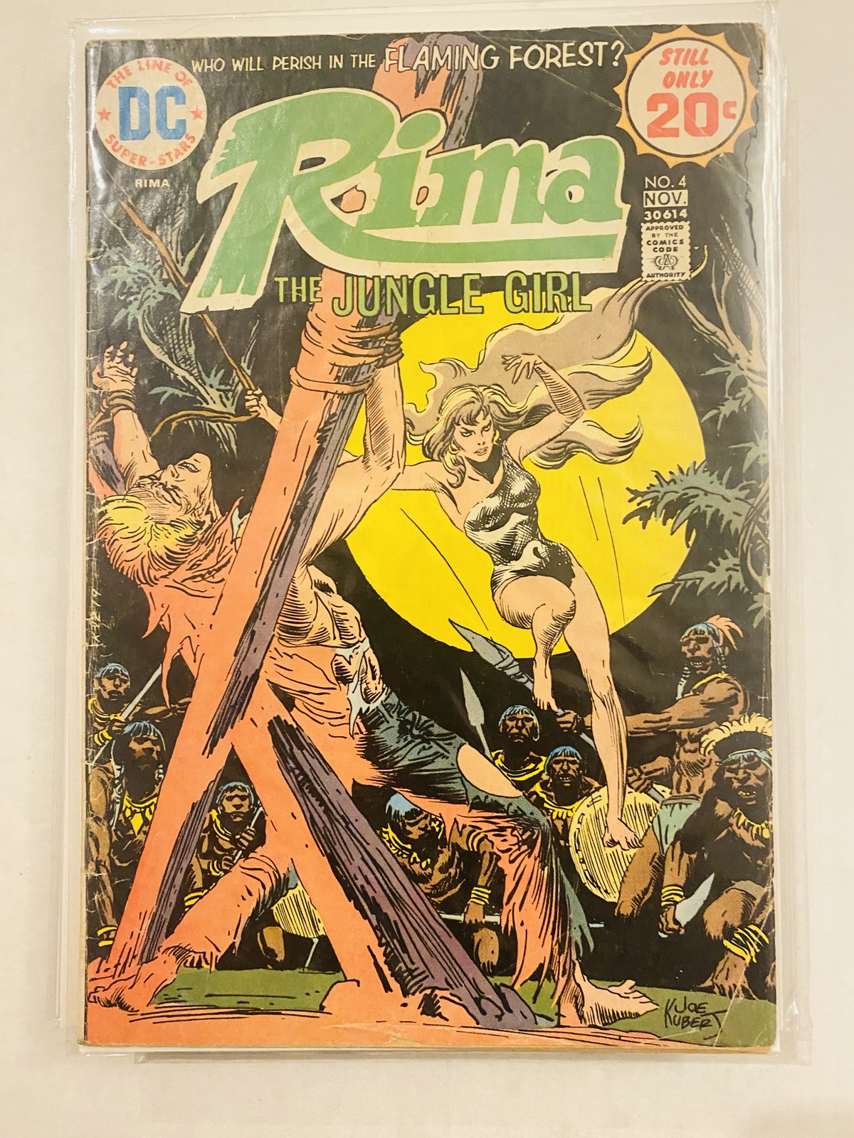 DC Comics - Rima, The Jungle Girl #4 - 1974-11-01 | eBay