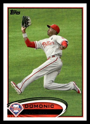 2012 Topps #98 Domonic Brown Philadelphia Phillies | eBay