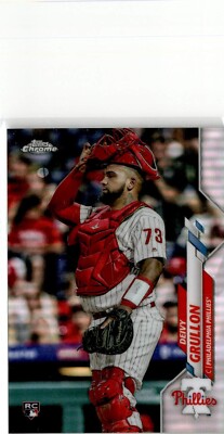 2020 Topps Chrome Update Deivy Grullon #39 Refractor /250 Rookie RC SP ...