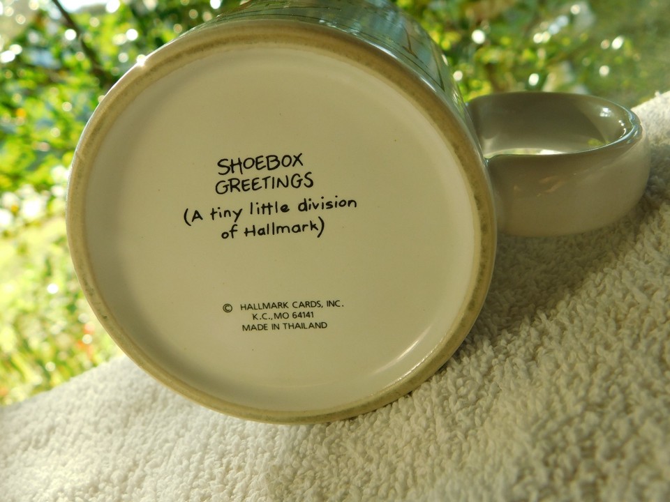 SHOEBOX GREETINGS HALLMARK CARDS FISHING CUP | eBay