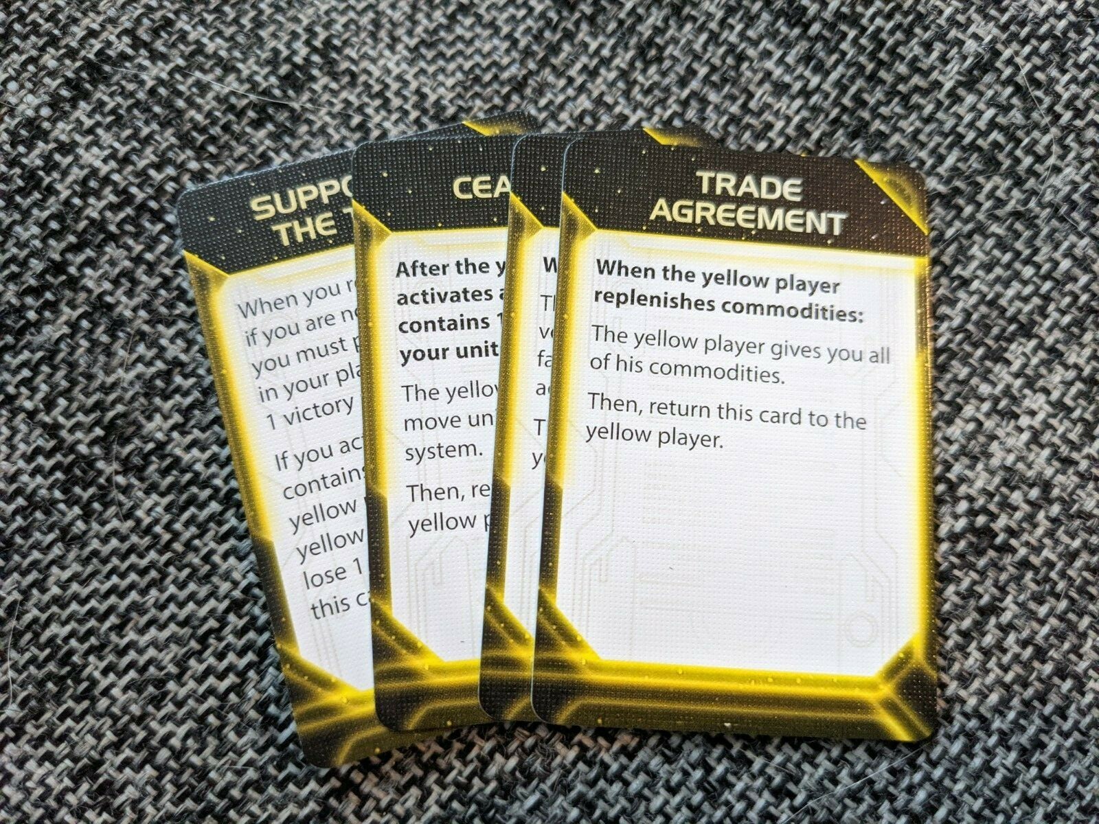 Twilight Imperium 4th Edition TI4 Promissory Note Cards w/ Prophecy of ...