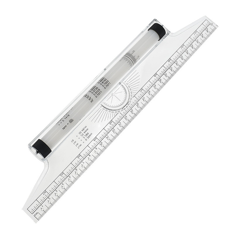 30cm Professional Rolling Parallel Ruler Patchwork Tool Drawing Glider ...