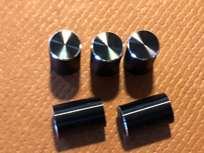 5 New Marantz BLACK Button Cover Knobs for Switch Vintage Receiver ...