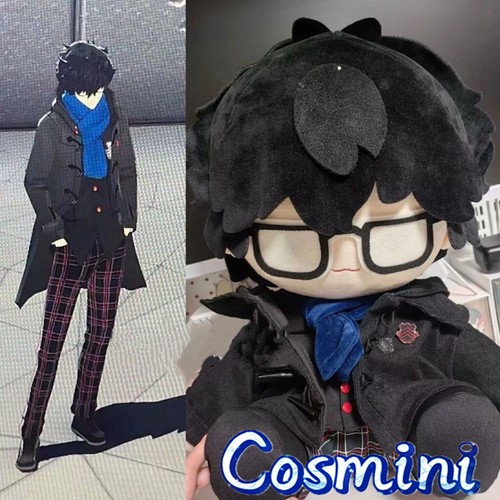 Persona 5 Amamiya Ren Plush Doll 40cm Stuffed Dress up Pillow Toy Gift ...