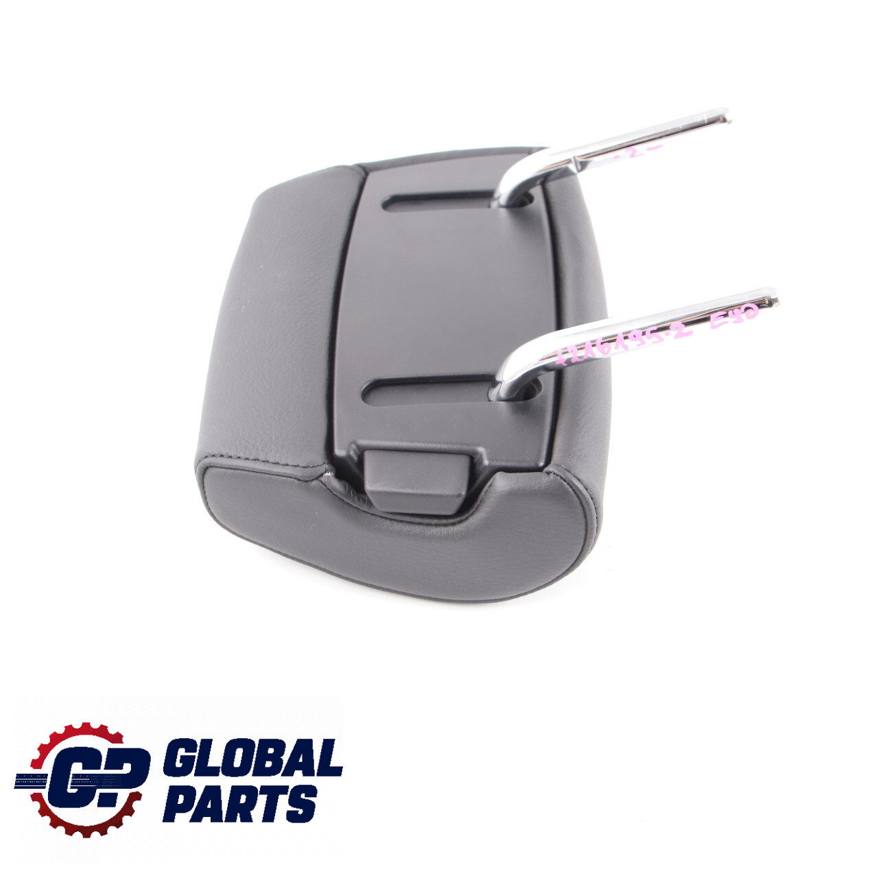 BMW E90 E91 Rear Seat Backrest Middle Headrest Black Leather Dakota ...