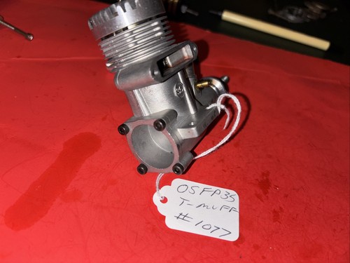 OS 35 FP C/L ENGINE WITH T-MUFFLER NICE #1077 | eBay